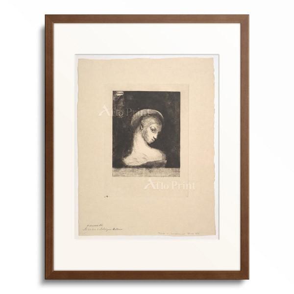 Redon, Odilon 1840-1916.Perversity, Print, 1891.Etching, 32.9 × 25.5 cm.Inv. Nr. 26.87.5New York, Metropolitan Museum of...