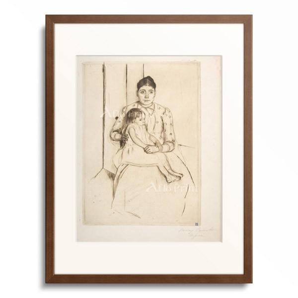Cassatt, Mary 1844-1926.Repose, Print, ca. 1885-1895.Drypoint; fifth state of five, 23 × 16.7 cm.Inv. Nr. 29.107.84New Y...