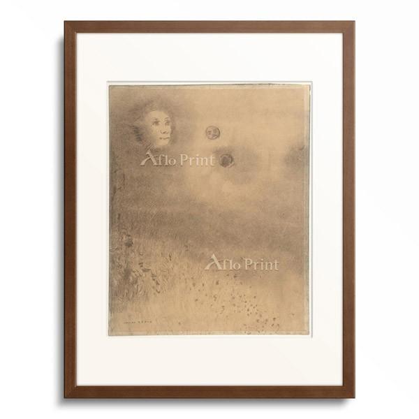 Redon, Odilon 1840-1916.Hallucinations, Drawing, ca. 1850-1916.Charcoal on tan paper, 29.5 × 23.7 cm.Inv. Nr. 1984.433.2...