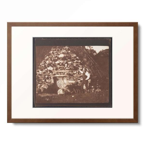 Talbot, William Henry Fox 1800-1800.Highland Hut, Loch Katrine, Photograph, 1844.Salted paper print from paper negative,...