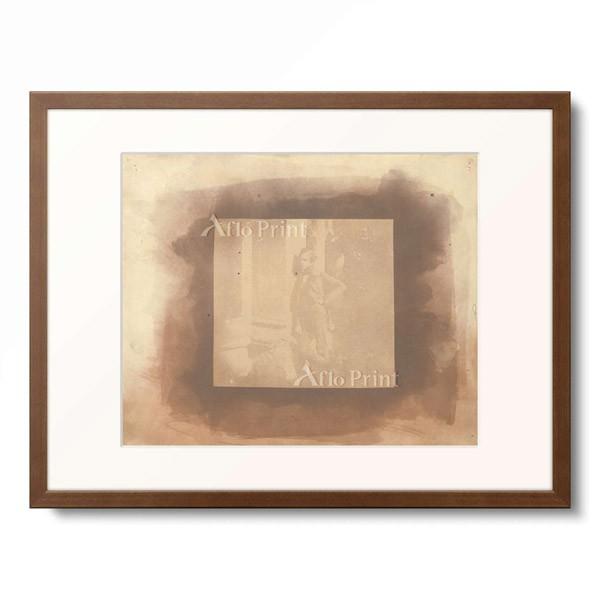 Talbot, William Henry Fox 1800-1800.Nicolaas Henneman in the Cloisters at Lacock Abbey, Photograph, 1841.Photogenic draw...