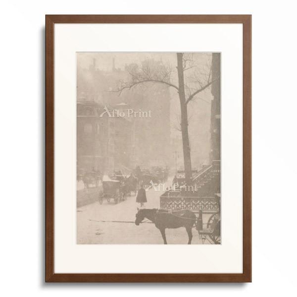 Stieglitz, Alfred 1864-1946.The Street - Design for a Poster, Photograph, ca. 1900-1901.Photogravure.Inv. Nr. 58.577.5Ne...