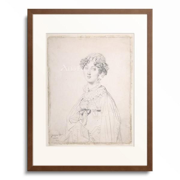 Ingres, Jean Auguste Dominique 1780-1867.Lady Mary Cavendish-Bentinck (--1843), Drawing, 1816.Graphite, 21.9 × 17.1 cm.I...