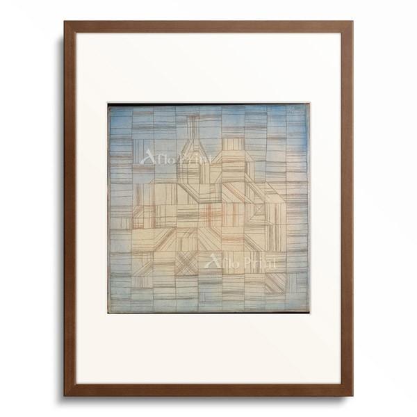 Klee, Paul 1879-1940.Variations (Progressive Motif), Painting, 1927.Oil and watercolor on canvas, 40.6 × 40 cm.Inv. Nr. ...