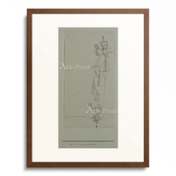 Klee, Paul 1879-1940.Statuettes of Disabled War Heroes, Drawing, 1927.Ink on paper mounted on cardboard, 50.2 × 32.7 cm....