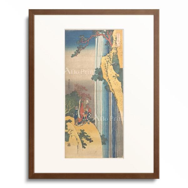 Katsushika Hokusai 1760-1849.Ri Haku from the series Mirrors of Japanese and Chinese Poems (Shiika shashin kyo), Print, ...