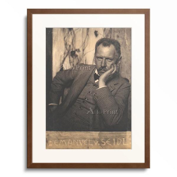 Eugene, Frank 1865-1936.Emanuel von Seidl, Photograph, ca. 1900-1908.Platinum print.Inv. Nr. 1972.633.149New York, Metro...
