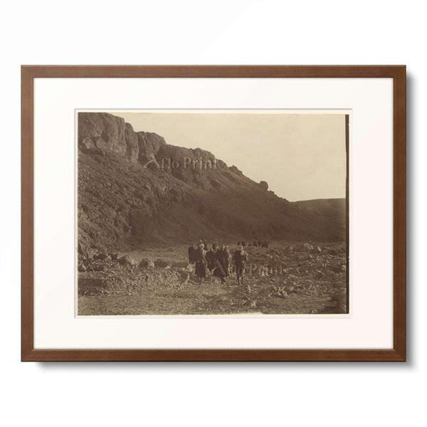 Carnarvon, Lord 1866-1923.Dier el Bahari, Egypt, Photograph, 1914.Gum bichromate over platinum print.Inv. Nr. 49.74.238N...