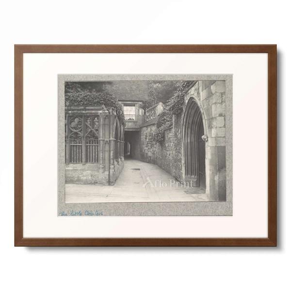 Evans, Frederick Henry 1853-1943.The Little Cloisters, Photograph, ca. 1898-1902.Platinum print.Inv. Nr. 1987.1183.2New ...