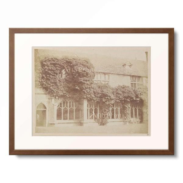 Talbot, William Henry Fox 1800-1800.Cloisters of Lacock Abbey, Photographically illustrated book, ca. 1842-1845.Salted p...