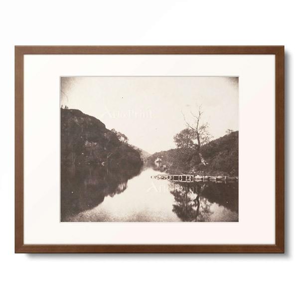 Talbot, William Henry Fox 1800-1800.Loch Katrine Pier, Scene of the Lady of the Lake, Photograph, 1844.Salted paper prin...