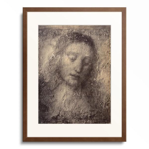 Gerard, Leon 1857-1861.Leonardo da Vinci, Drawing for Christ in "The Last Supper", Photograph, ca. 1857-1861.Albumen sil...