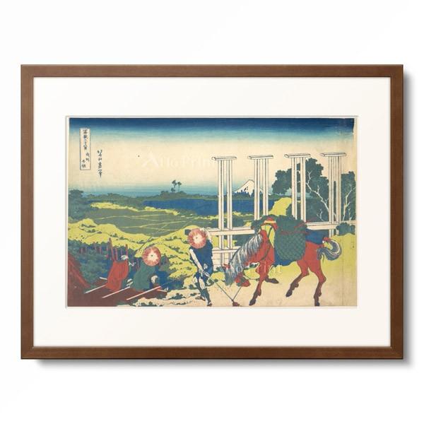 Katsushika Hokusai 1760-1849.Senju in Musashi Province (Bushu Senju), from the series Thirty-six Views of Mount Fuji (Fu...