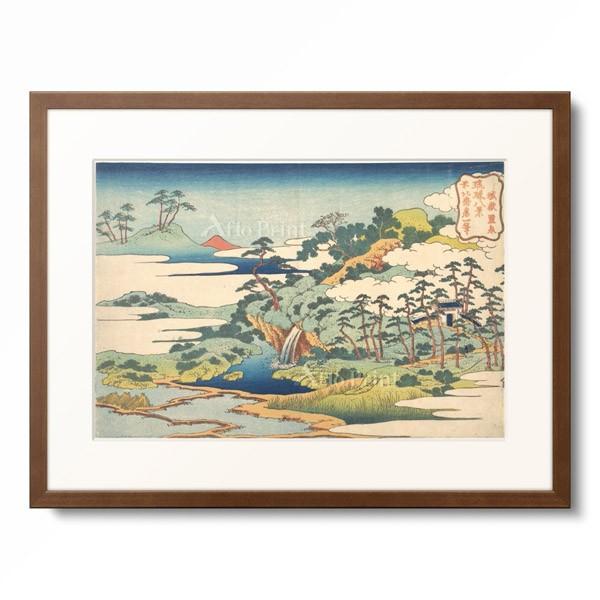 Katsushika Hokusai 1760-1849.The Sacred Spring at Jogaku (Jogaku reisen), from the series Eight Views of the Ryukyu Isla...