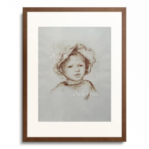 Auguste Renoir; French painter.Limoges 25.2.1841 - Cagnes-sur-Mer 17.12.1919."Pierre Renoir, de face".(Son of the artist...