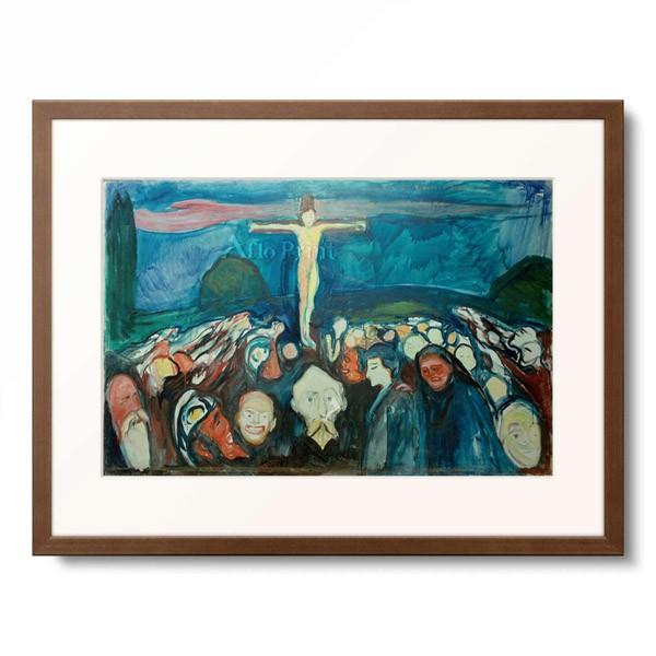 ノルウェーの画家ジャンル: 象徴主義　表現主義所蔵: ムンク美術館Munch, Edvard 1863-1944.“Golgatha”, 1900.Ol auf Leinwand, 80 × 120 cm.Oslo, Munch-Museet.