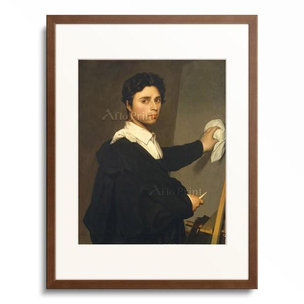 Hequet, Gustave, Madame 1845-1865.Ingres (1780-1867) as a Young Man, Painting, ca. 1850-1860.Oil on canvas, 86.4 × 69.9 ...