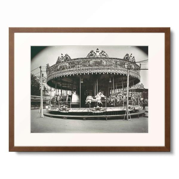 Atget, Eugene 1857-02-02-1927-08-04.Carrousel, Photograph, 1923.Gelatin silver print.Inv. Nr. 56.610.7New York, Metropol...