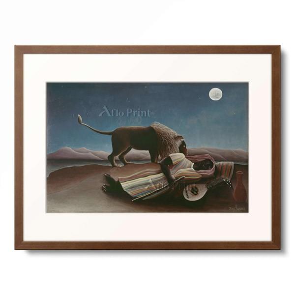 Rousseau, Henri;  1844-1910.“La Bohemienne endormi” (The Sleeping Gypsy), 1897.Oil on canvas, 130 × 201cm.Donation of Mr...