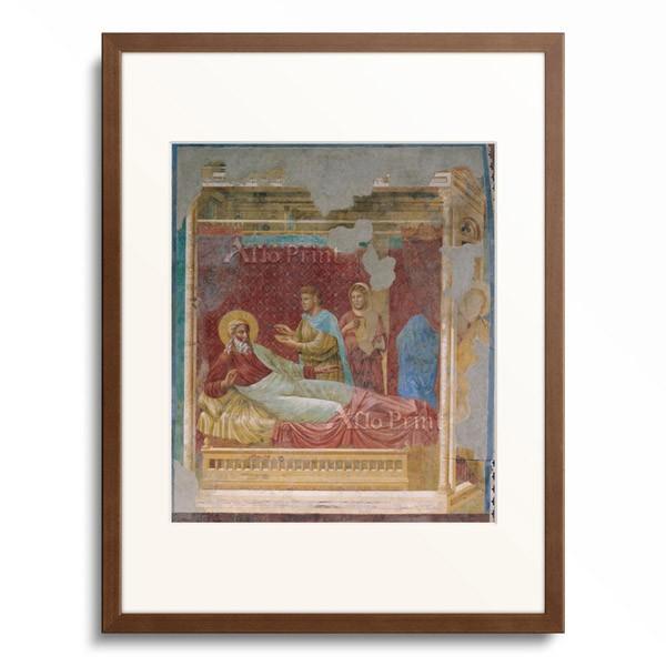 Giotto di Bondone c. 1266-1337.“Esau appearing to Isaac”.Fresco, c. 1290/95.Assisi, S. Francesco (upper church, transept...