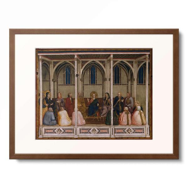 Giotto di Bondone, c. 1266-1337,Workshop of.“The 12-year-old Jesus in the Temple”.Fresco, c. 1315/20.Assisi, S. Francesc...