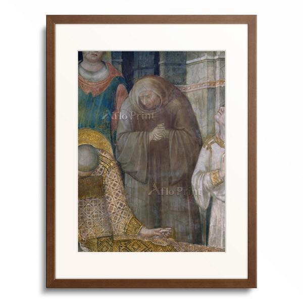 Martini, Simone c. 1280/85 - 1344.“Death of St. Martin of Tours”.Detail.Fresco, c. 1320/25.Assisi, S. Francesco (Lower c...