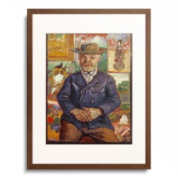 Gogh, Vincent van 1853-1890.“Portrait of Pere Tanguy”, Paris,winter 1887/88.Oil on canvas, 65 × 51cm.Collection Stavros ...