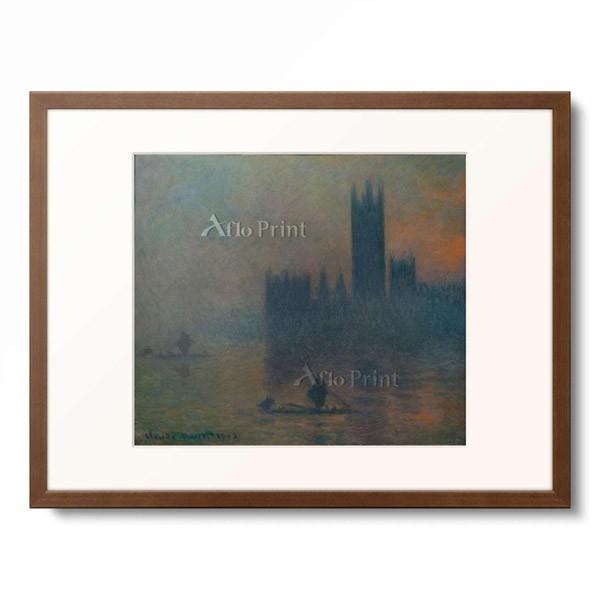 Monet, Claude 1840-1926.“Le Parlement, effet de brouillard”(The Parliament, misty atmpsphere),1900/1901.Oil on canvas, 8...