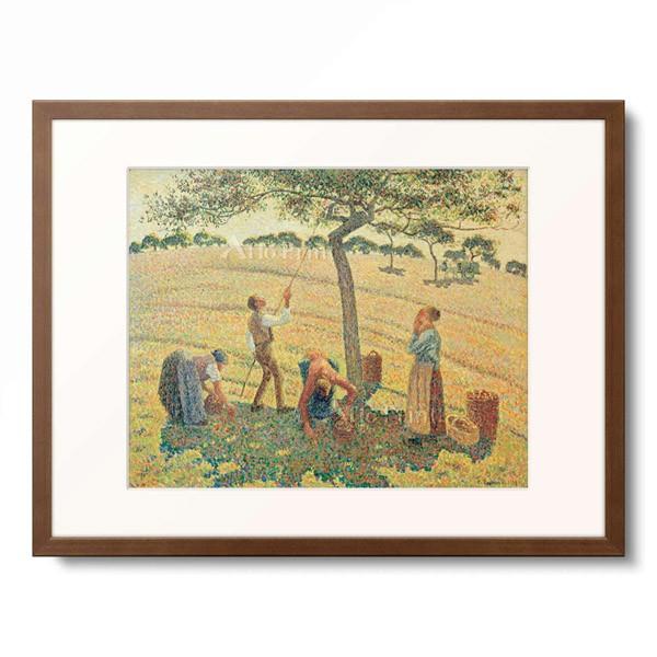 Pissarro, Camille 1830-1903.“The Apple Harvest, Eragny-sur-Epte”(La Cueillette des pommes, Eragny-sur-Epte), 1888.Oil on...