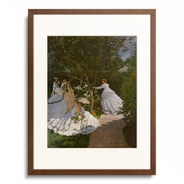 Monet, Claude; 1840-1926.“Femmes au jardin” (Women in a garden),1866/67.(Begun 1866 outdoors in Ville-d’Avray, finished ...