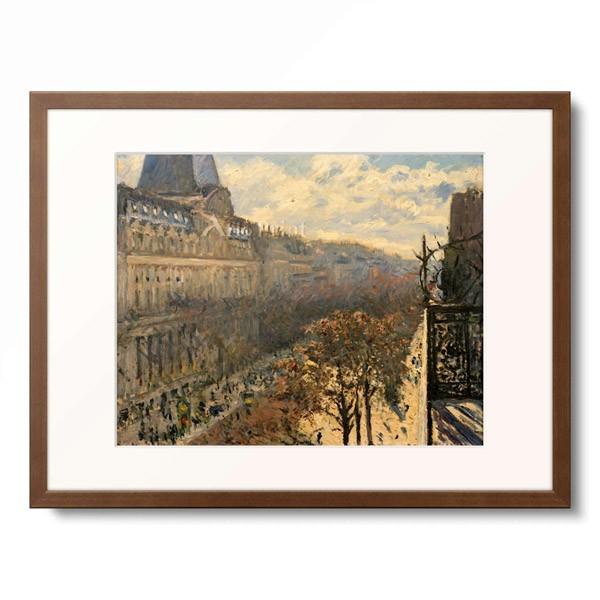 Caillebotte, Gustave 1848-1894.“Boulevard des Italiens”, 1880.Oil on canvas, 54 × 65 cm.Private Collection.技法：PAINTING (...