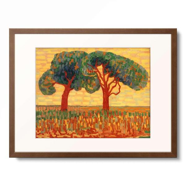 Berendina, Jacoba (born Jacoba Berendina van Heemskerck van Beest)1876-1923,was a Dutch painter."Two trees", 1908/10.Oil...
