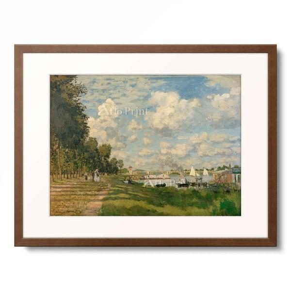 Monet, Claude;1840-1926.“Le bassin d’Argenteuil” (The Seine at Argenteuil), c. 1872.Oil on canvas, 60 × 80.5 cm.Inv.no. ...