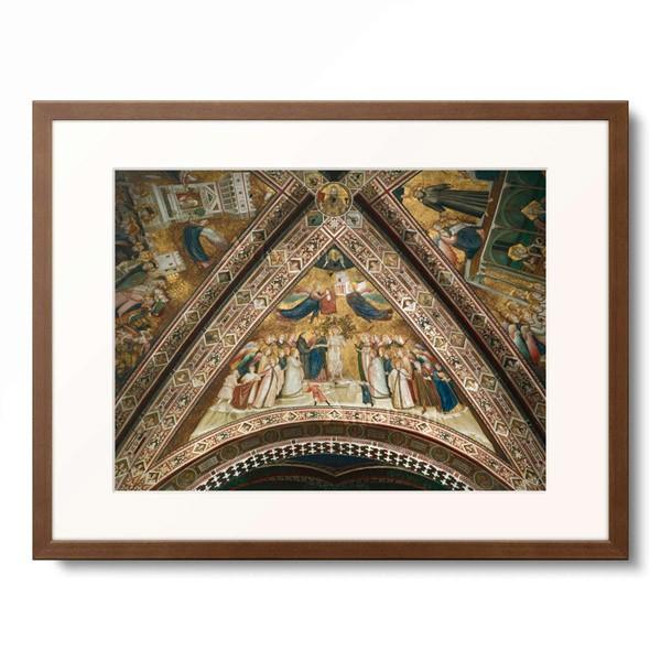 Giotto di Bondone c. 1266 - 1337."The allegory on poverty". (St. Francis marries poverty).Fresco, c. 1320.Assisi, S. Fra...