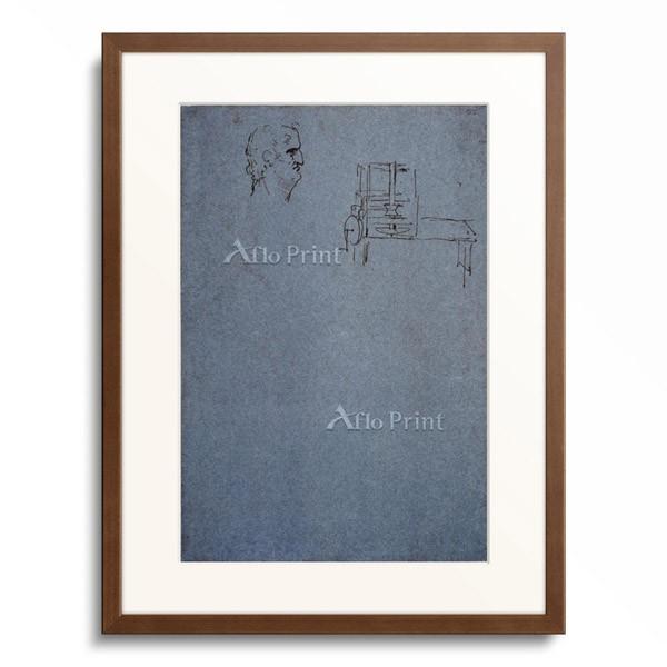 museum: Windsor Castle, Royal Libraryartist: Leonardo da Vincitime period: technique: HAND DRAWING; GRAPHIC ART; GRAPHIC...