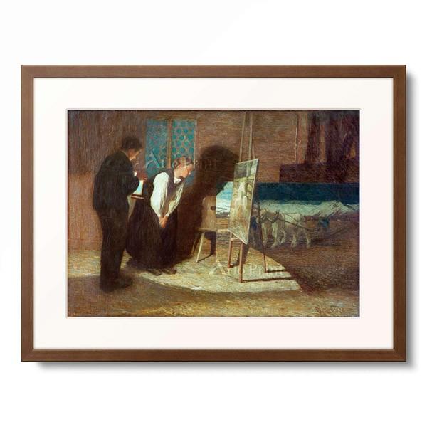 museum: Zurich, Kunsthausartist: Giovanni Segantinitime period: 19TH CENTURY; 2ND MILLENNIUM A.D.technique: PAINTING (TE...