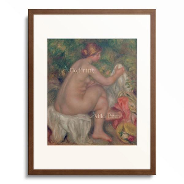 Renoir, Auguste 1841-1919."The Bather", c. 1903.Oil on canvas, 65 × 54cm.Private Collection.
