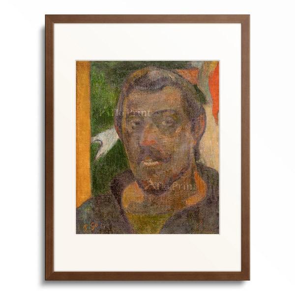 Gauguin, Paul French painter,Paris 7.6.1848 - Atuona on Hiva Oa(Marquesas-Islands) 8.5.1903."Autoportrait avec Ondine" (...