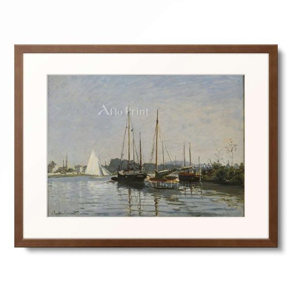 Monet, Claude 1840-1926."Bateaux de plaisance, Argenteuil"(Pleasure boats near Argenteuil),c. 1872/73.Oil on canvas, 49 ...