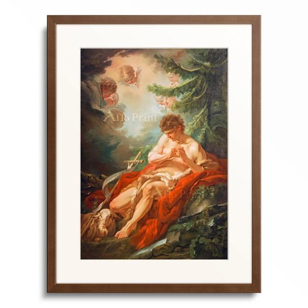 Boucher, Francois 1703-1770."John the Baptist", undated.Oil on canvas, 163.8 × 115.6cm.Inv. Nr. 758Minneapolis, Institut...