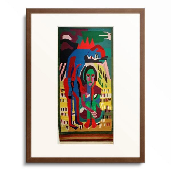 Kirchner, Ernst Ludwig; 1880-1938."Black Spring", 1925.(Self-portrait with his life partner Erna Schilling, 1884-1945).T...