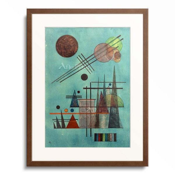 Kandinsky, Wassily,1866-1944,Russian painter."Across and up", 1927.Watercolour, gouache and India ink,34.5 x 24.5 cm.Mun...
