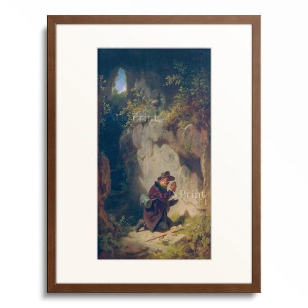 Spitzweg, Carl 1808-1885."The Geologist", 1860/65.Oil on canvas, 48 × 27.1 cm.Inv. Nr. MGS 2241Schweinfurt, Museum Georg...