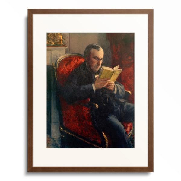 Caillebotte, Gustave 1848-1894."Portrait d’Eugene Daufresne", 1878.(Eugene Daufresne, Uncle of the Artist).Oil on canvas...