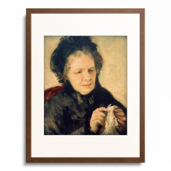 Renoir, Auguste 1841-1919."Madame Theodore Charpentier", c. 1869.Oil on canvas, 46 × 39 cm.Gift of Francois Le Coeur,Par...
