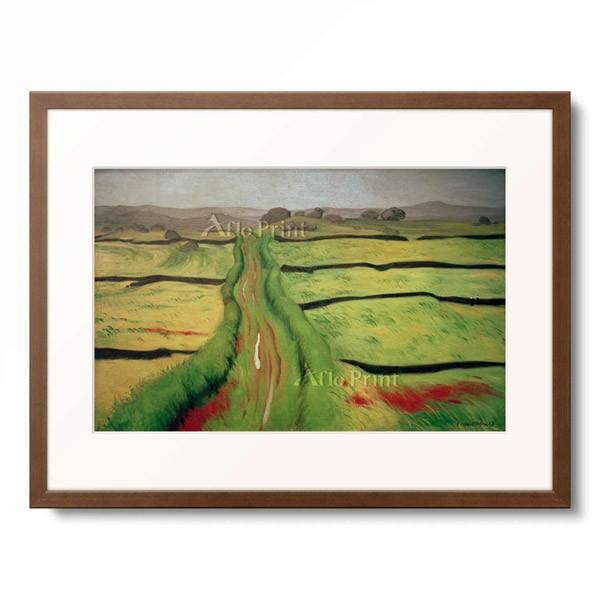 Vallotton, Felix 1865-1925."Chemin dans la lande" (Path in a meadow), 1917.Oil on canvas, 60 × 92cm.Inv. No. 2001/13Bequ...