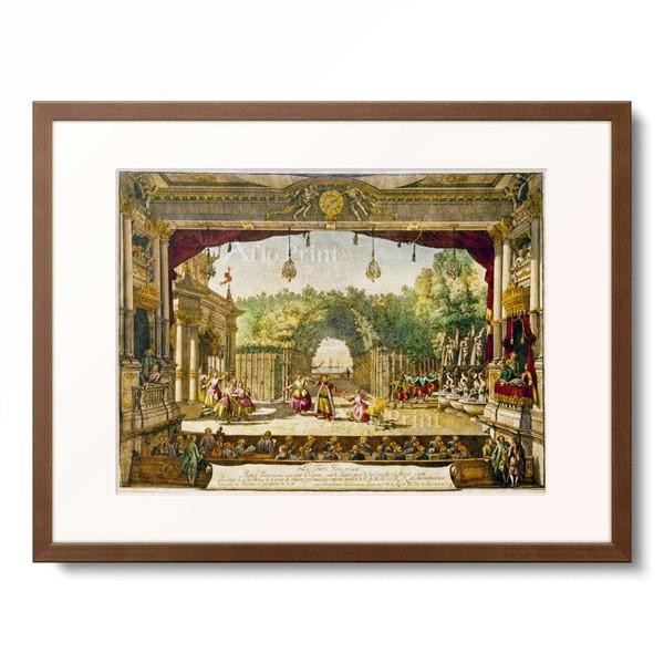 Bellotto, Bernardo; a. k. a. Canaletto. 1722-1780."Set picture for ‘Les Turcs genereux’ in the Viennese Burgtheater", Vi...