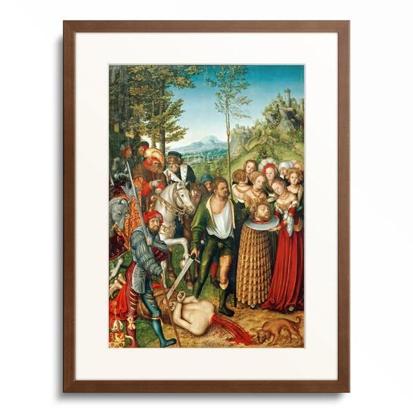 Cranach, Lucas t. E.; 1472-1553."The Beheading of St John the Baptist", Wittenberg, 1515. / (Probably the inside panel o...
