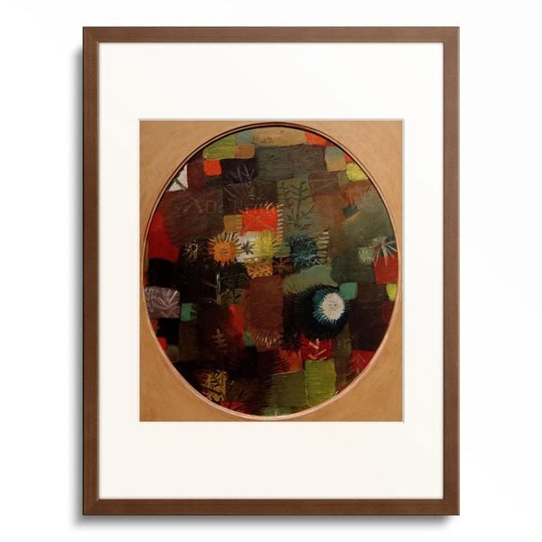 Klee, Paul,1879-1940,Swiss-German artist."Kleines Weihnachtsstillleben" (Small Christmas still life), 1914, 197.Oil on c...