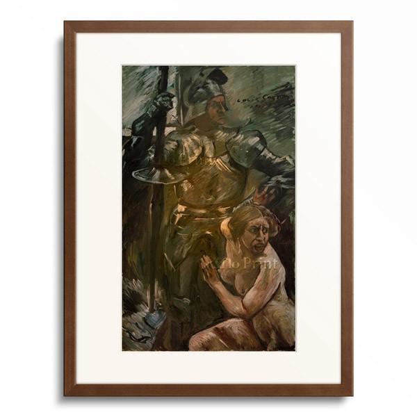 Corinth, Lovis 1858-1925."Im Schutz der Waffen" (Under the the protection of weapons), 1915.Oil tempera on canvas, 200 ×...